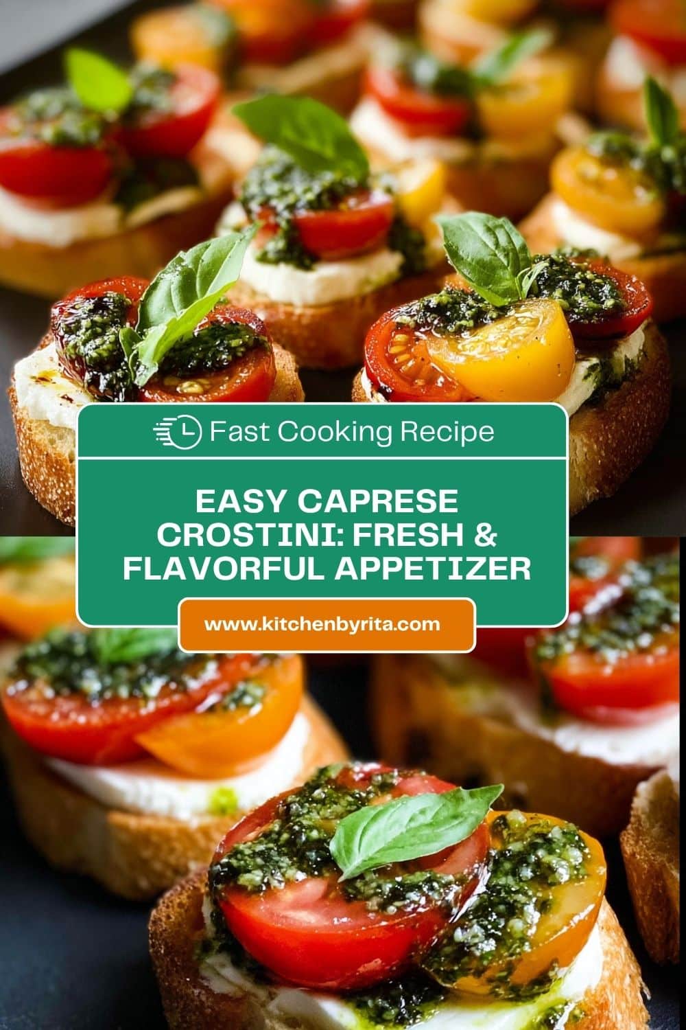 Caprese Crostini Canapés: A Taste of Tuscany