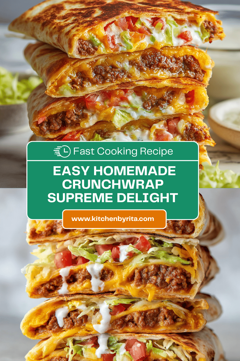 Copycat Crunchwrap Supreme Recipe - Homemade Tex-Mex Delight