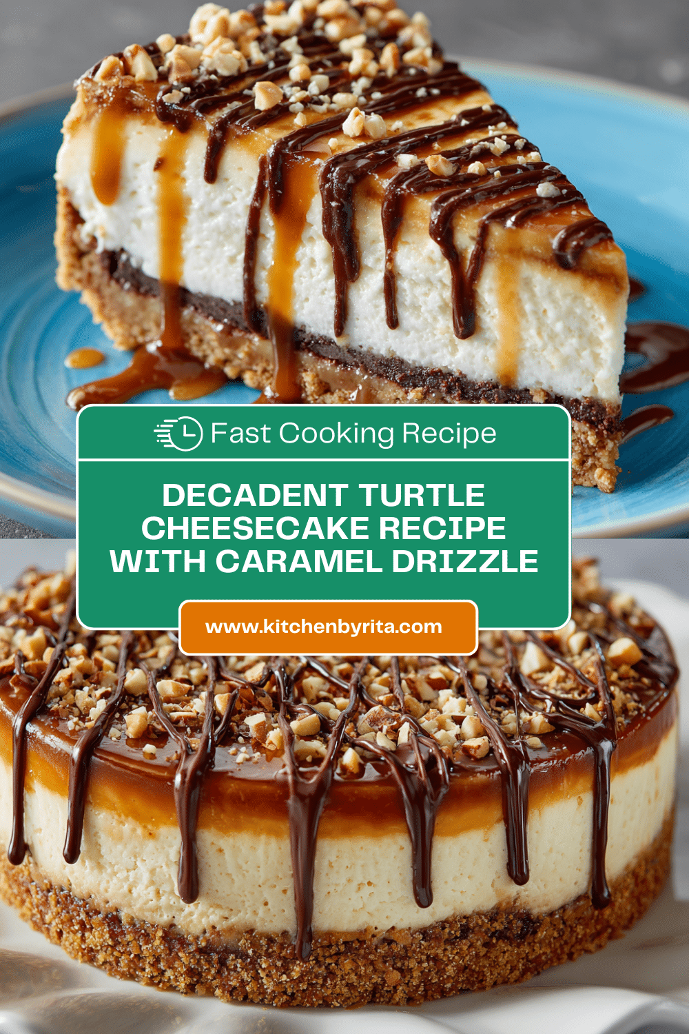 Turtle Cheesecake Recipe: Decadent Caramel Pecan Indulgence