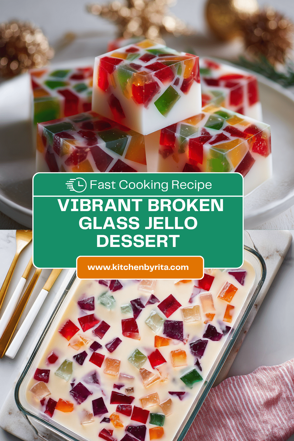 Broken Glass Jello Recipe: Colorful & Nostalgic Dessert Delight