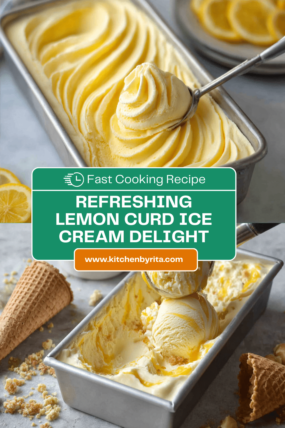 Lemon Curd Ice Cream Recipe: Creamy Tanginess for Summer Delight
