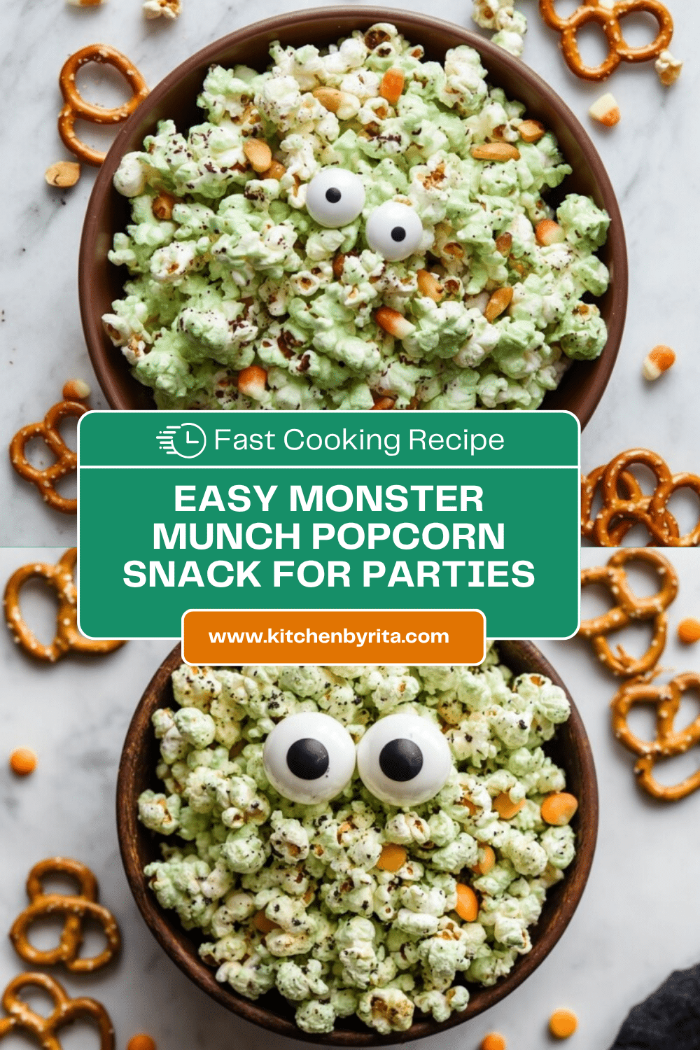 Monster Munch Popcorn: Fun Halloween Snack for Parties