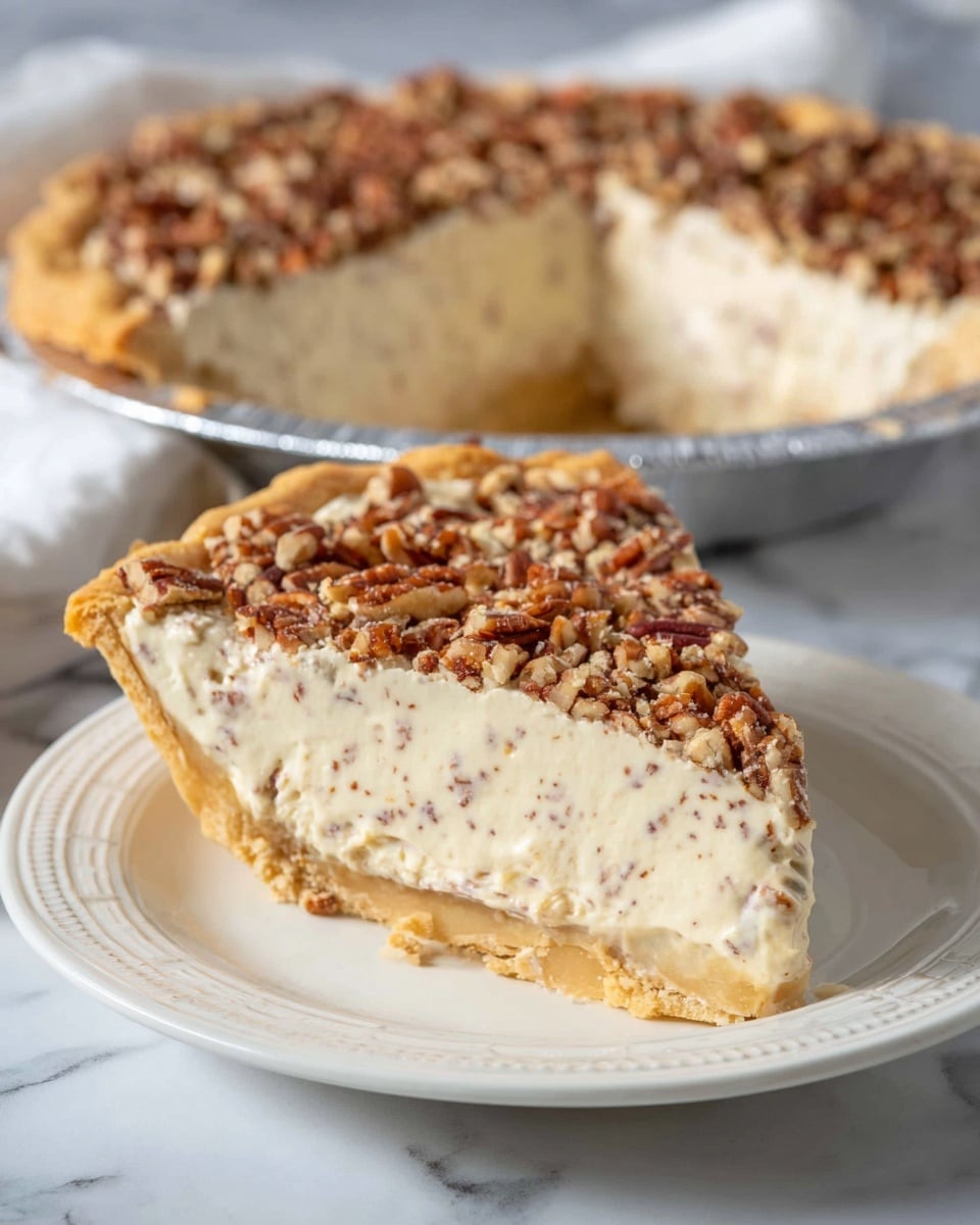 Pecan Cream Pie | Irresistibly Nutty & Creamy Dessert
