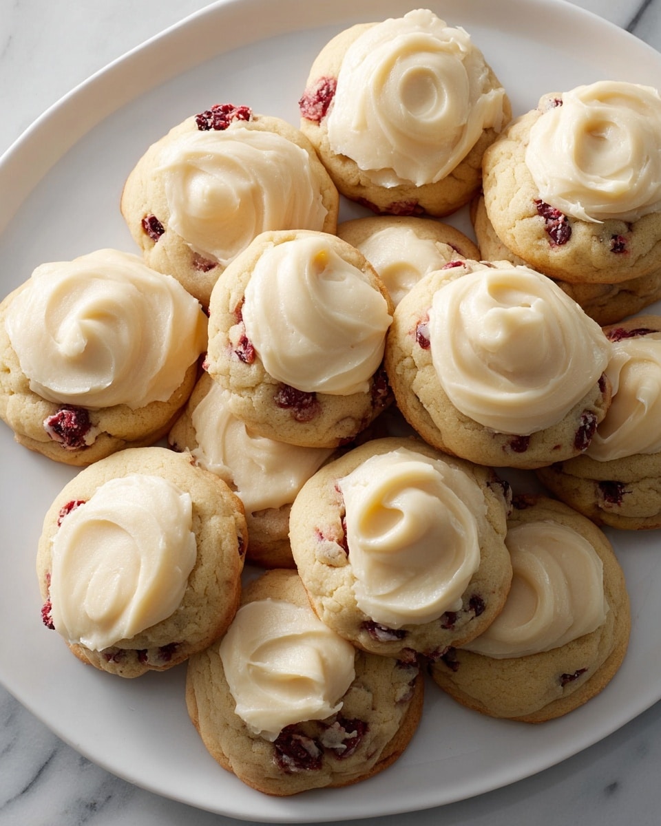 Frosted Cranberry Drop Cookies: Delicious Holiday Treats