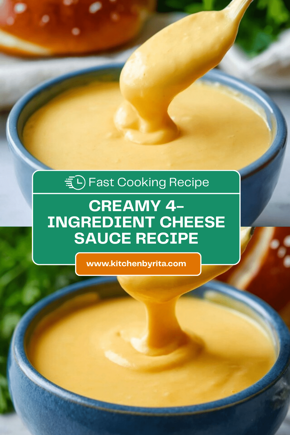 Easy 4-Ingredient Cheese Sauce – Quick & Creamy Delight