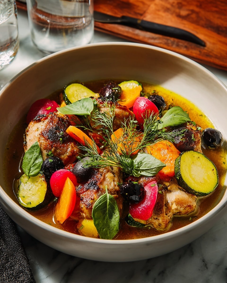 Stone Soup: Hearty Chicken and Vegetable Stew for Cozy Dinners